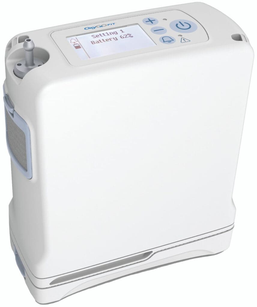 Pulse Flow Oxygen Concentrators: FAA Approved, O2 User | OxyGo FIT